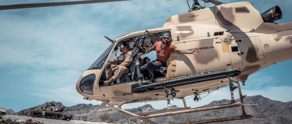 Las Vegas Shooting Helicopter