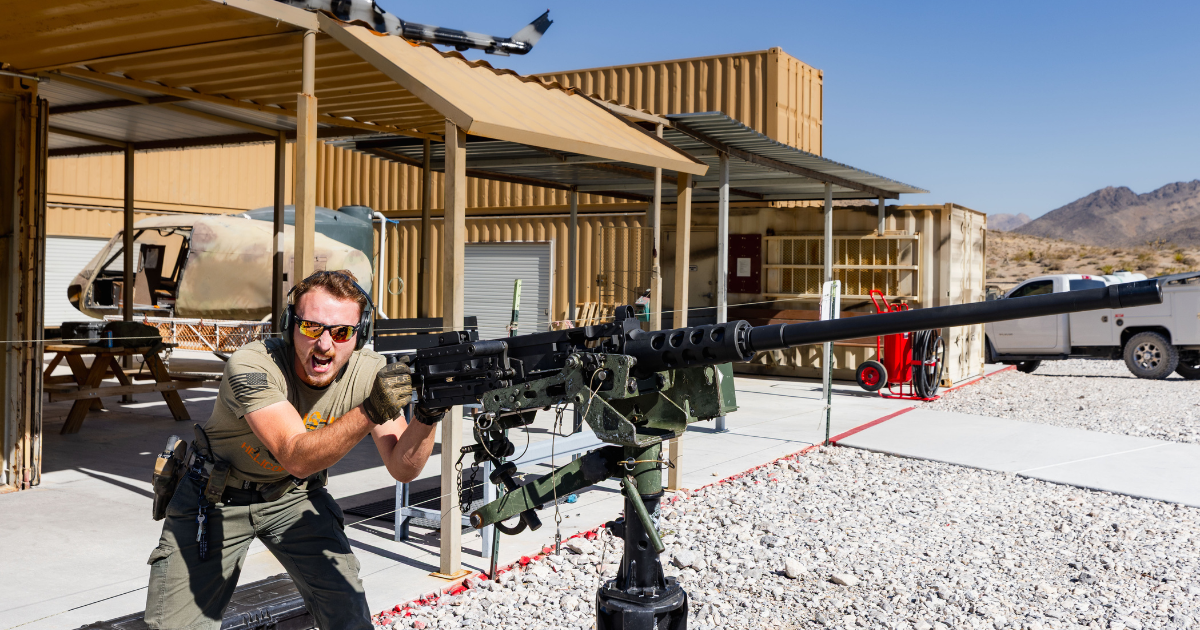 Veterans Built the Premier Helicopter Gun Range | Gunship